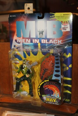 Vintage MIB Men in Black Slime Fightin' Kay Action Figure On Card 1997 ...