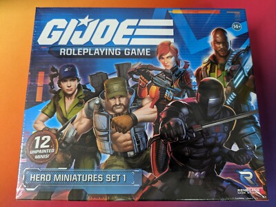 G.I. Joe Roleplaying Game Hero Miniatures Set 1 Renegade Games | eBay