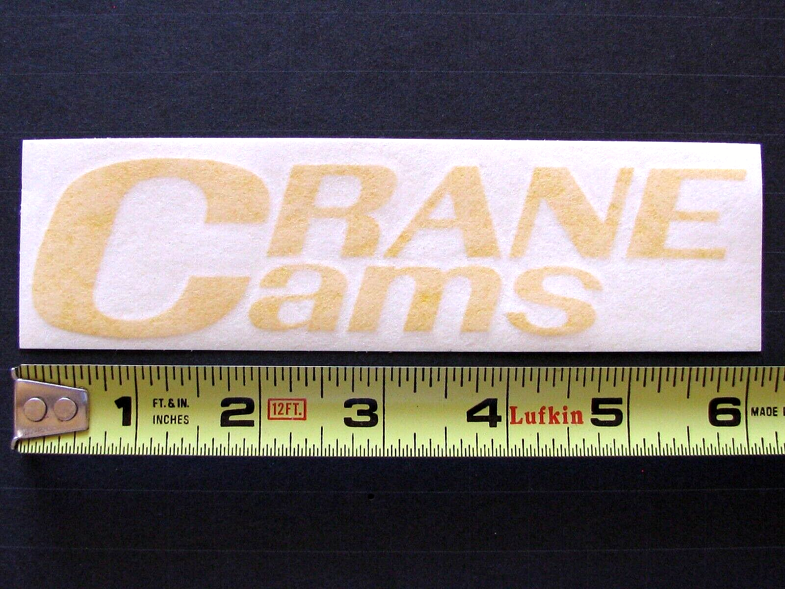 "CRANE CAMS" Vintage Original Drag Racing Sticker *** NHRA U.S ...