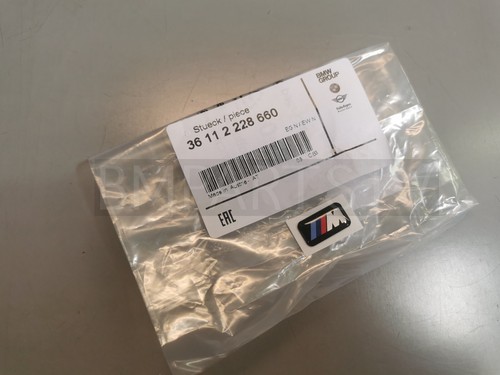 NEW GENUINE BMW ALLOY WHEEL M BADGE 36112228660 | eBay UK
