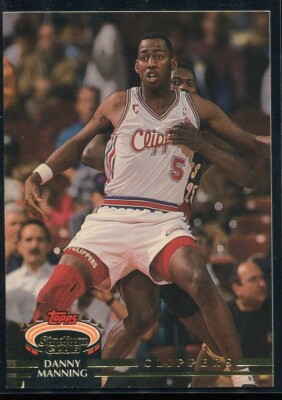 1992 Topps Stadium Club Danny Manning #179 Los Angeles Clippers | eBay