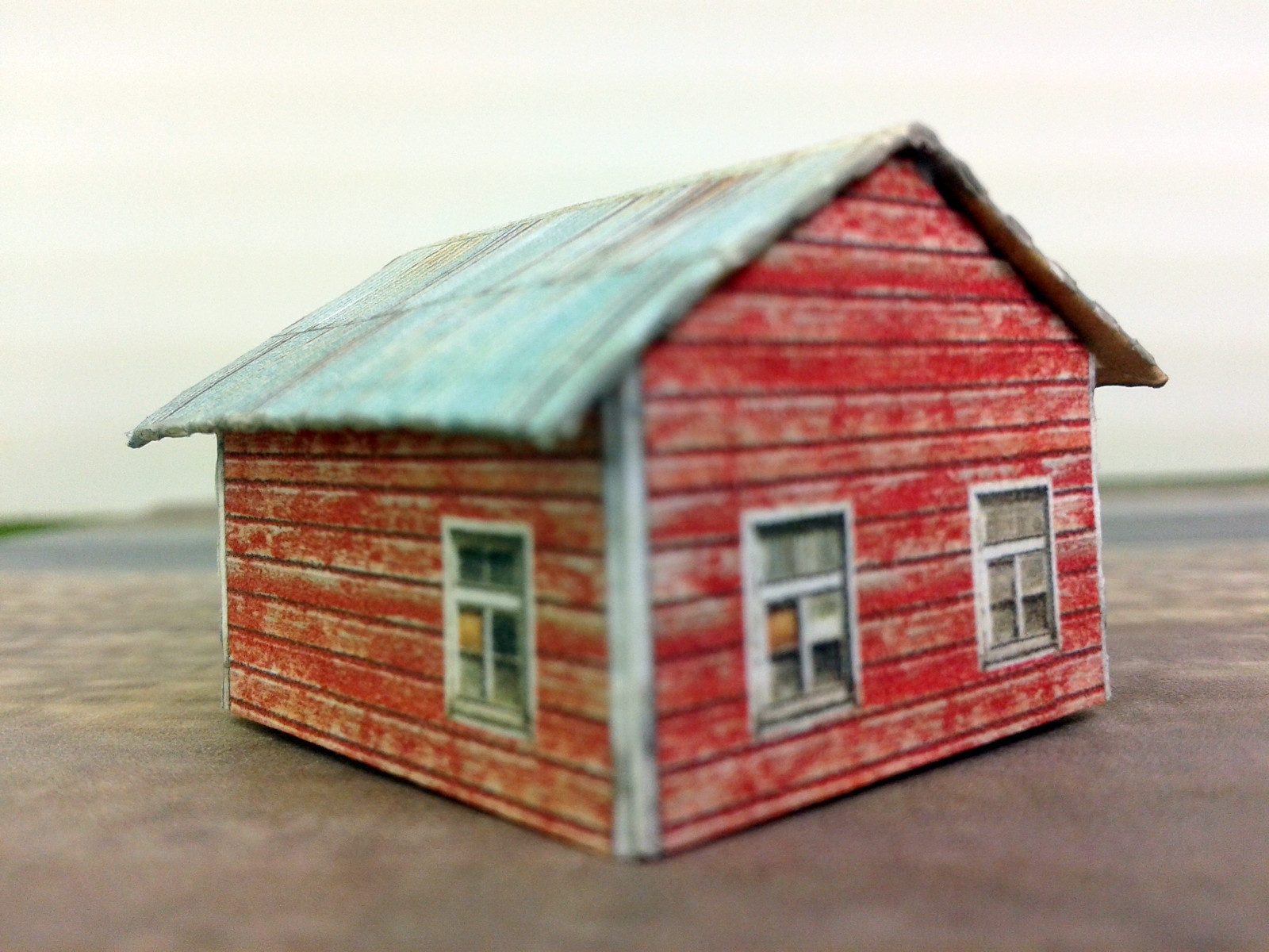 Z Scale Buildings - 4 pcs Small Weathered Buildings / Shanty ...