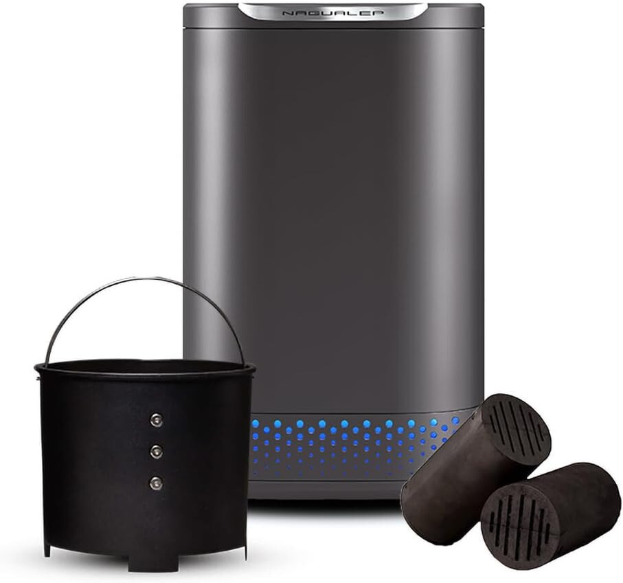 Nagual Electric Kitchen Composter, Indoor Mill Grinder Food Recycler ...