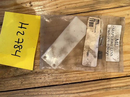MOPAR 1967-70 B-BODY MAP LIGHT LENS | eBay