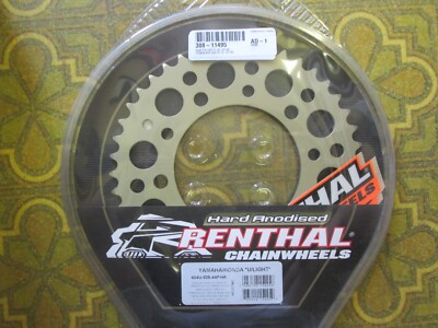 RENTHAL CHAINWHEEL - REAR ALLOY - 44T 525 - R1 CB600 CB650 CBR900 ...