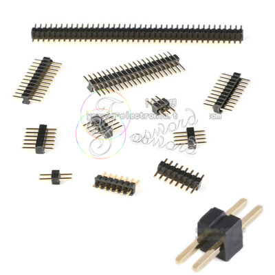 1.27mm 2mm Pin Male Header Double/Single Row 2-20 Pin for PCB ...
