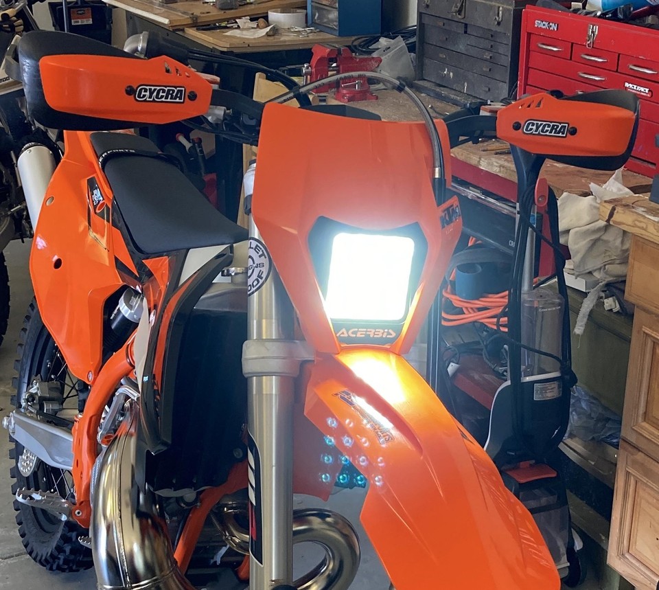 Acerbis LED VSL Headlight-17-19 Husqvarna TE/FE | eBay