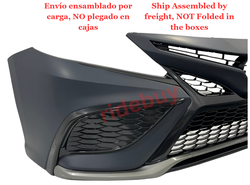 Fit 2021 - 2022 Toyota Camry SE Front Complete Bumper Assembly T1000471 ...