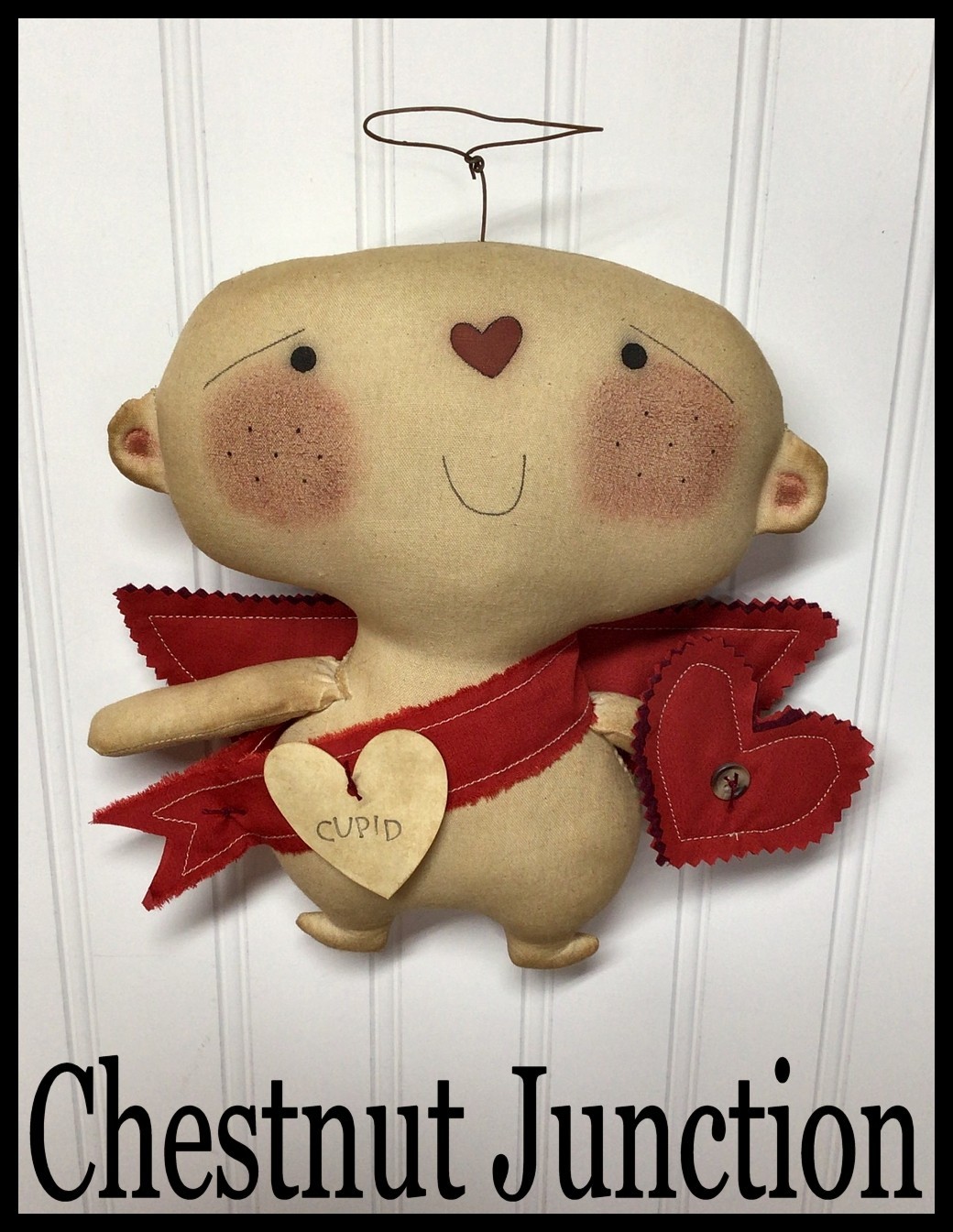 LIL CUPID PATTERN by Chestnut Junction...primitive patterns...valentine ...