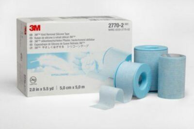 3M Kind Removal Silicone Medical Tape 2'' X 5-1/2 Yards 2770-2 | eBay