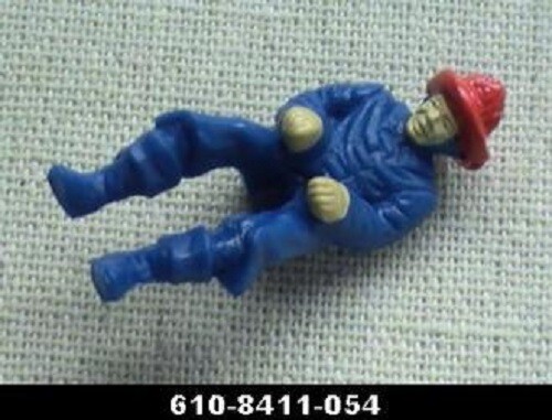 610-8411-54 Lionel Fireman Figure, Painted, Blue Suit w/ Red Hat, MPC ...