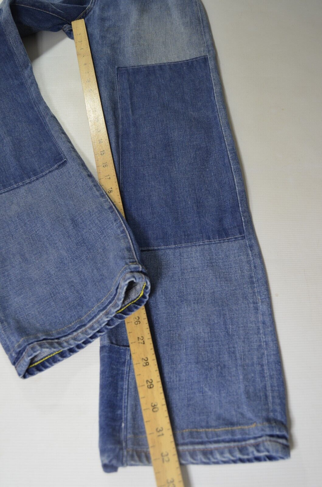 vintage LEVIS LVC 701 ribcage wide selvedge JEANS W27 L32 size 8 10 ...