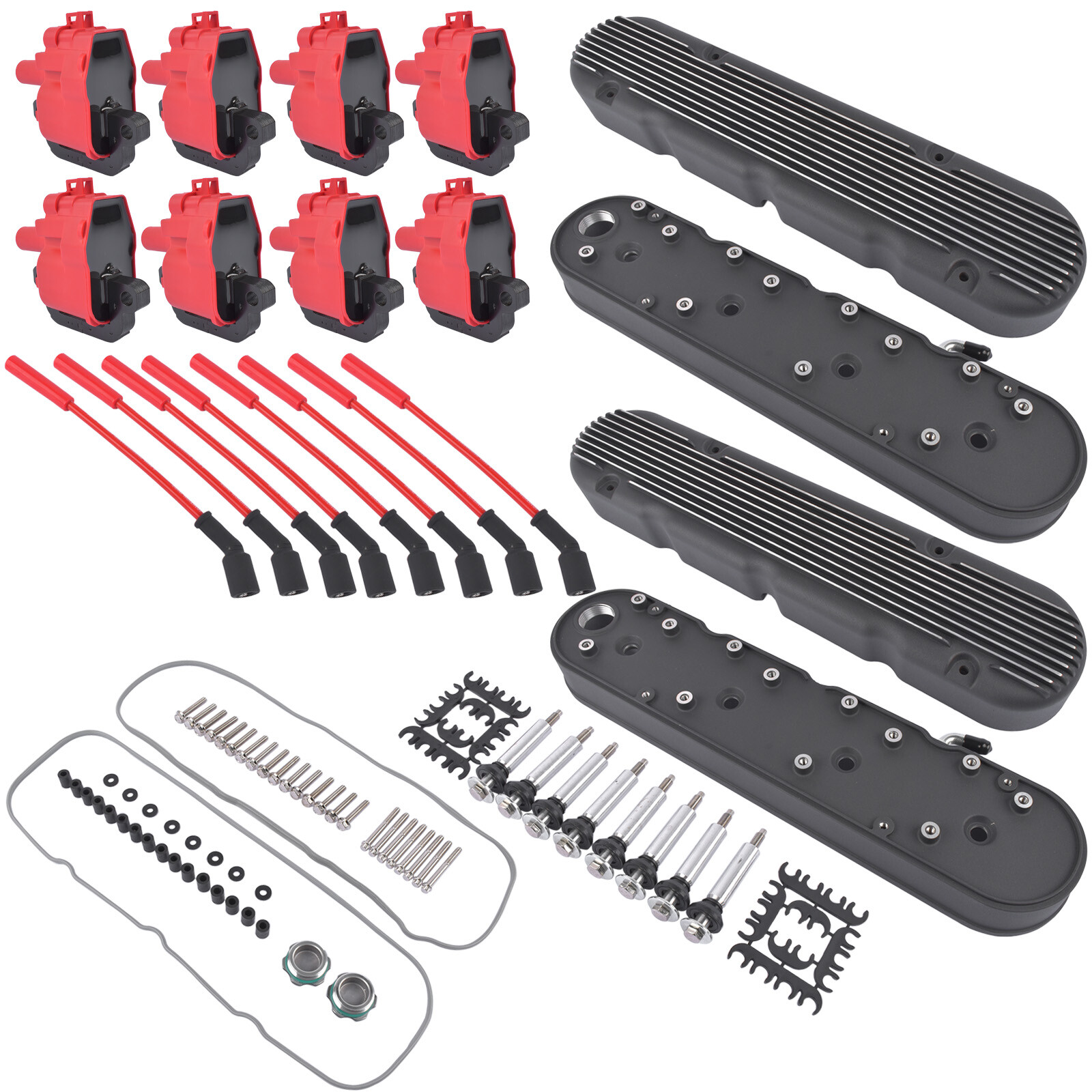 Engine Valve Covers For Chevy GM LS Engines LS1 LS2 LS3 LS6 LS7 5.3 5.7 ...