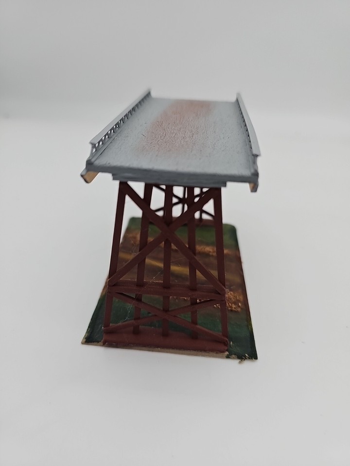 HO Scale Model Railroad Train Bridge Trestle Scratch built | eBay