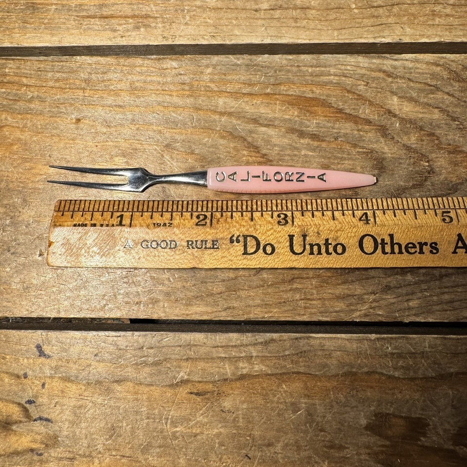 Vintage Small Spoon & Little Fork Sets Arizona California Stainless ...