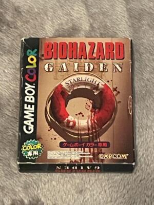 Game Boy Color Biohazard Gaiden Resident Evil boxed Japan GBC game | eBay