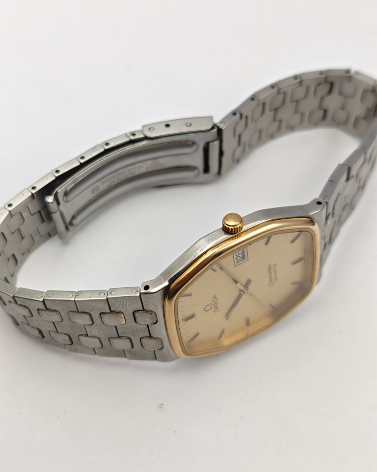 Omega Seamaster Vintage Octagon Mens Watch Circa 1982 | eBay UK