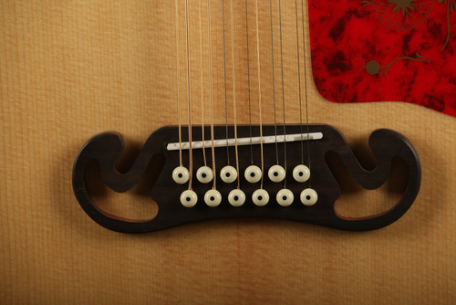 J200 43' 12-strings Acoustic Electric Guitar Solid Spruce Top Bone Nut ...