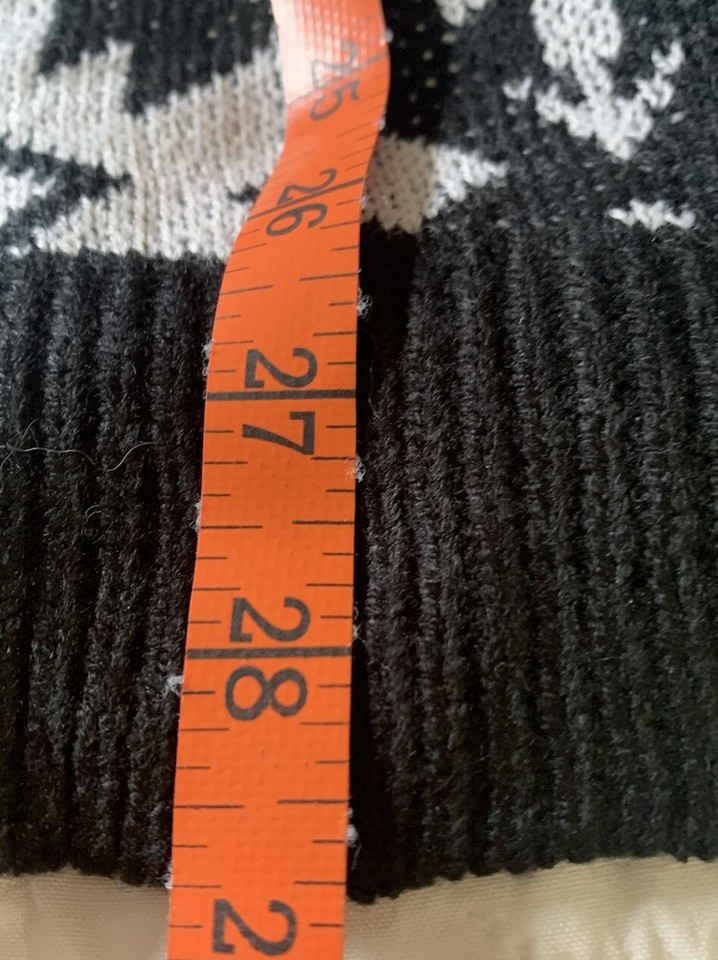 LulaRoe Womens Sweater Size 3XL Torrie V-Neck Black White Aztec Stars ...