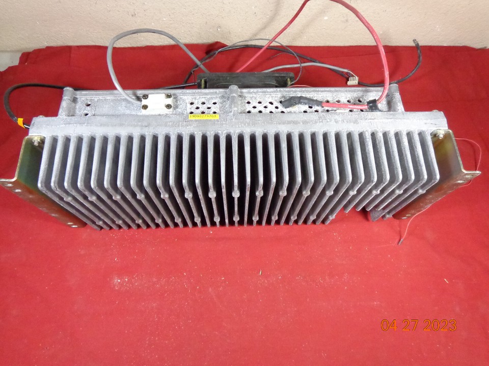GE Harris Mastr III 110 WATT AMP POWER AMPLIFIER UHF 450-470 MHz ...