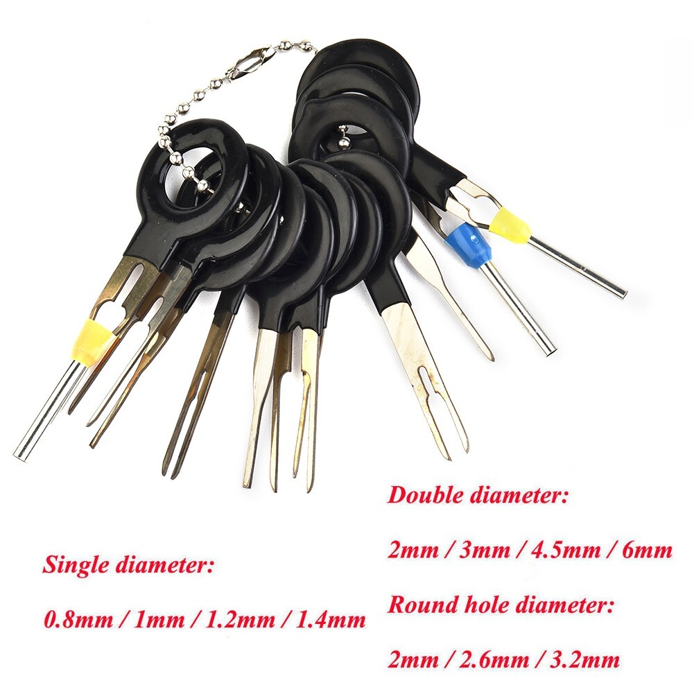 Wire Terminal Extraction Tool Set with 11pcs Tools for Various ...