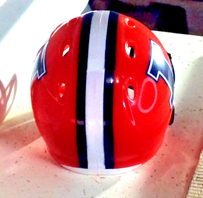 mini Fighting IIIini football - NCAA - helmet -Riddell - euc | eBay