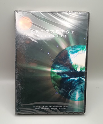 Zeitgeist: Addendum DVD NEW SEALED OOP 2008 Peter Joseph | eBay