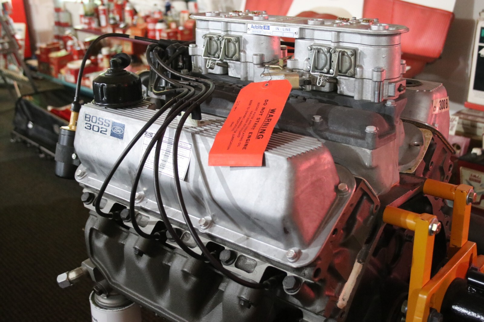 NOS Ford Mustang Boss 302 Bud Moore Mini Plenum Intake Manifold | OE