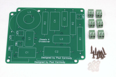 Pair of Crossover PCBs for the Classix II DIY speaker design - PCB ...