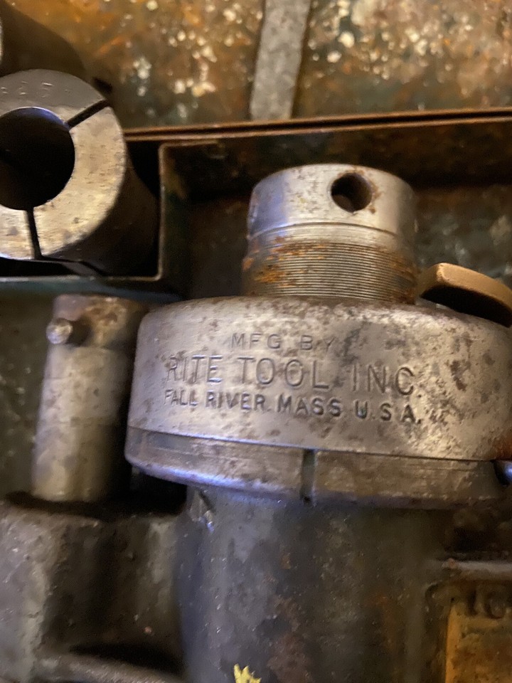 RITE TOOL COMMUTATOR ARMATURE CUTTER &3 COLLETS ELECTRIC MOTOR REPAIR ...