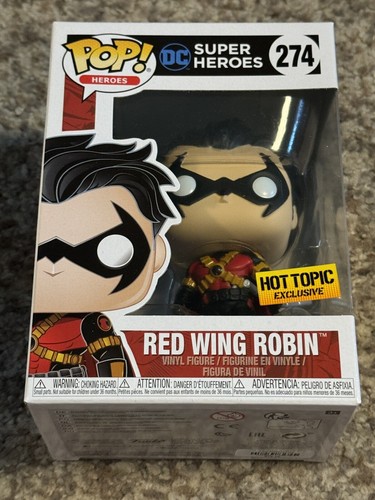 Funko Pop! Red Wing Robin #274 ~ Hot Topic Exclusive | eBay
