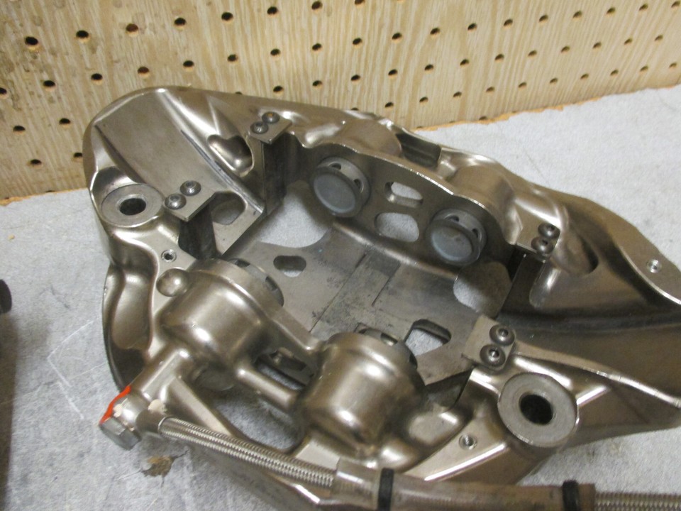 Alcon 6 Piston Nickle Plated Front 4 Rear Nascar Road Course Brake ...