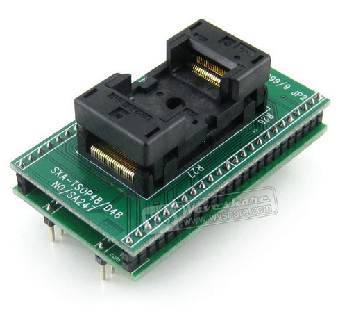 Enplas IC Test Socket Programming Adapter for TSOP48 0.5mm Pitch 18.4mm ...