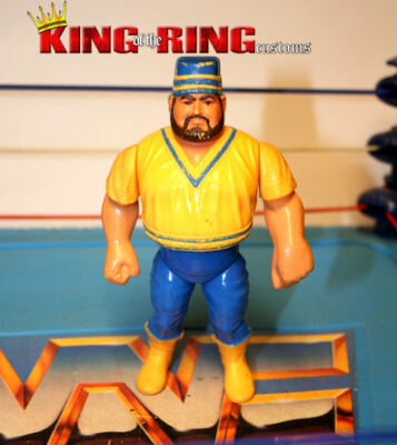 WWF AKEEM Vintage HASBRO Wrestling Action Figure 1990 WWE One Man Gang ...