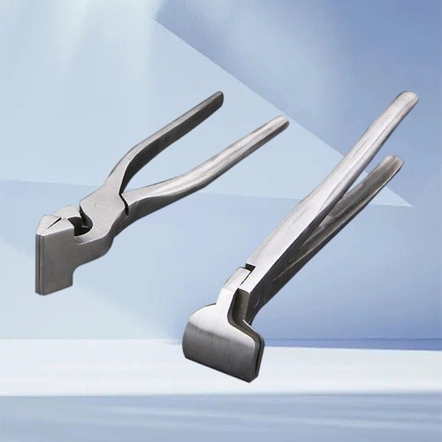 Sheet Metal Bending Pliers Straight / Elbow Handle Hand Seamer Crimping ...