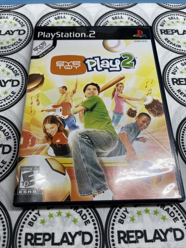 Eye Toy Play EyeToy Sony Playstation 2 PS2 MINT condition disc game ...