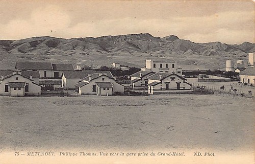 Tunisie - METLAOUI Philippe Thomas - Vue vers la gare prise du Grand ...