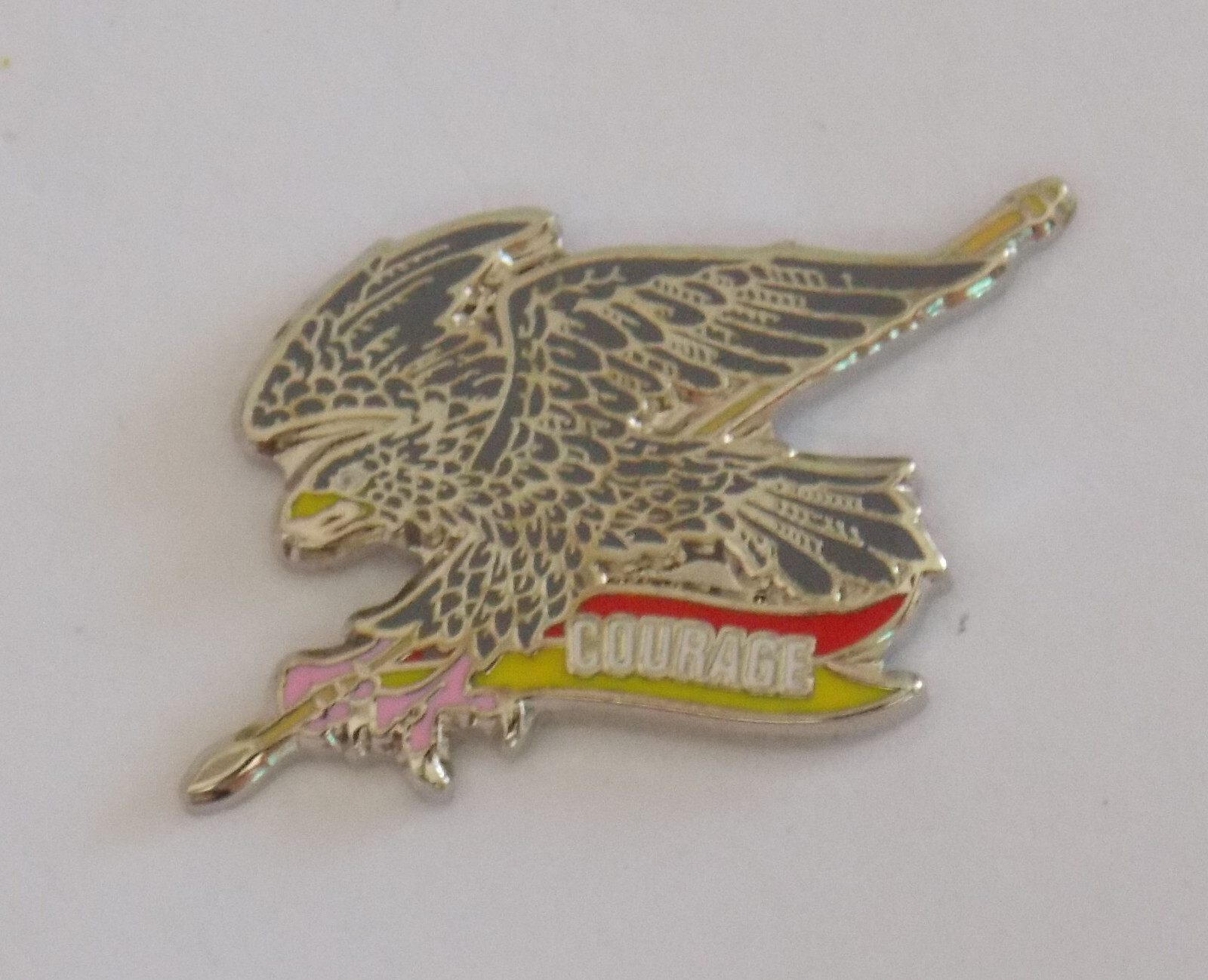 2ND CAVALRY REGIMENT LAPEL BADGE ENAMEL & NICKEL PLATED 25MM WITH ...