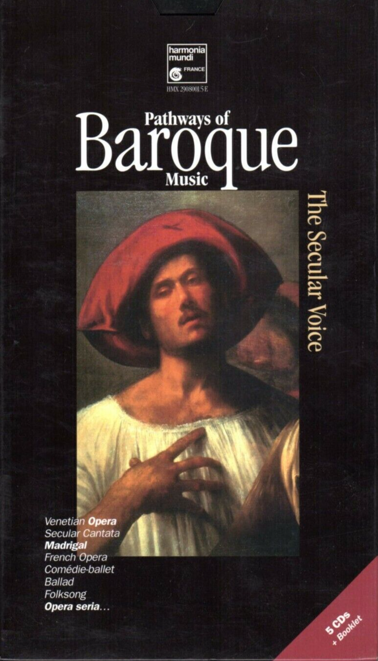 Pathways of Baroque Music The Secular Voice Harmonia Mundi 5CD Longbox ...