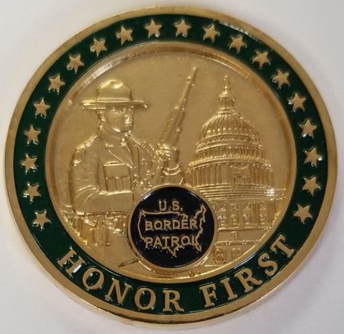 USBP US Border Patrol Agent CBP Headquarters Washington DC 2008 1.75 ...