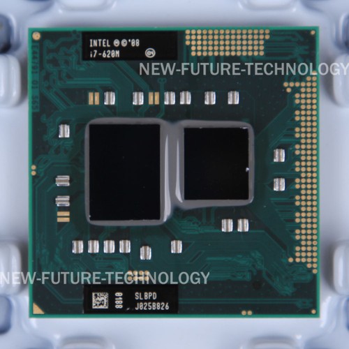 Intel Core i7-620M 2.66GHz Dual-Core 4M Socket G1 Laptop CPU Processor ...