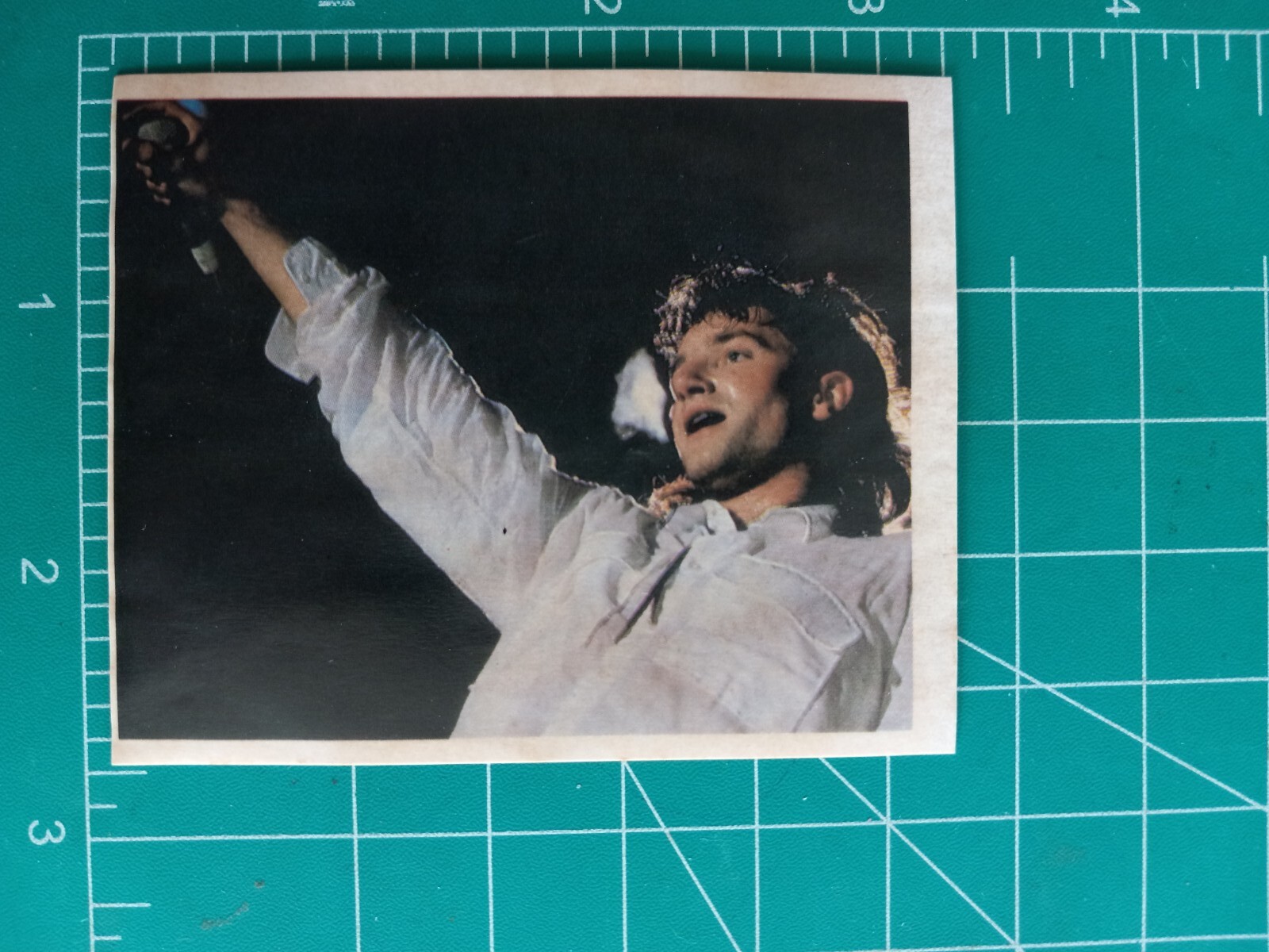 1992 IDOLOS DA MUSICA POP STAR STICKER CARD Brazil U2 BONO 53 54 | eBay