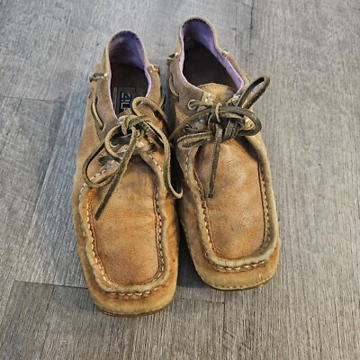Ariat Rock Springs Women's Casual Leather Shoes Brown Sz 6B | eBay