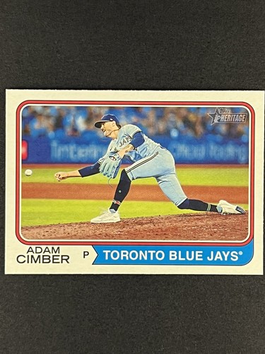 Adam Cimber 2023 Topps Heritage #161 Toronto Blue Jays | eBay