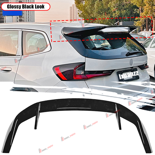 For BMW X1 U11 M Sport 2023-2024 Gloss Black Rear Roof Trunk Spoiler ...