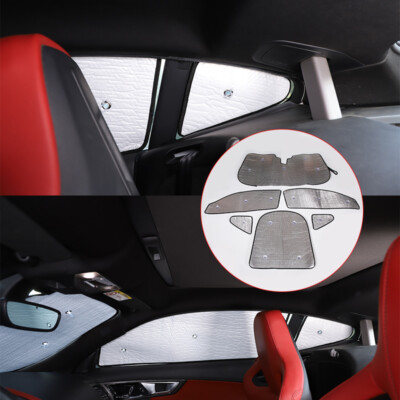 Full Window Sun Shade UV Protection Sun Visor For Jaguar F-TYPE 2013 ...