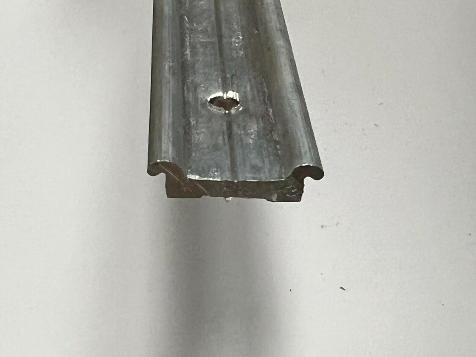LARGE Retainer SAMPLE Aluminum Vinyl Trim Type Track RV Trailer 3/4"x 3 ...