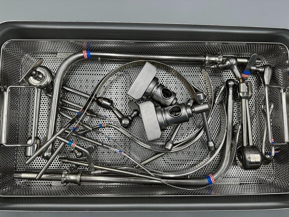 Automated Medical Iron Intern Retractor Rectal Set, Fiber Optic Blades ...