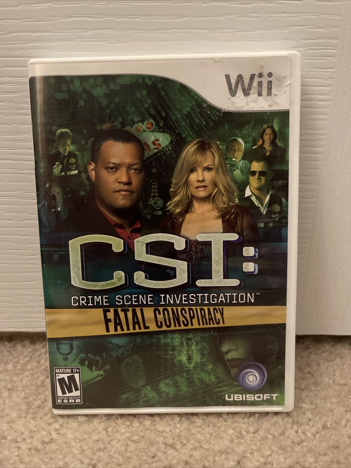 CSI: Crime Scene Investigation - Fatal Conspiracy (Nintendo Wii, 2010 ...