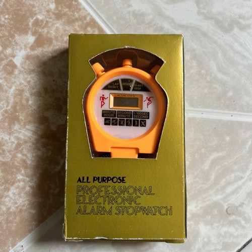 Chronomètre Stop uhr Professional Electronic Alarm Stopwatch | eBay